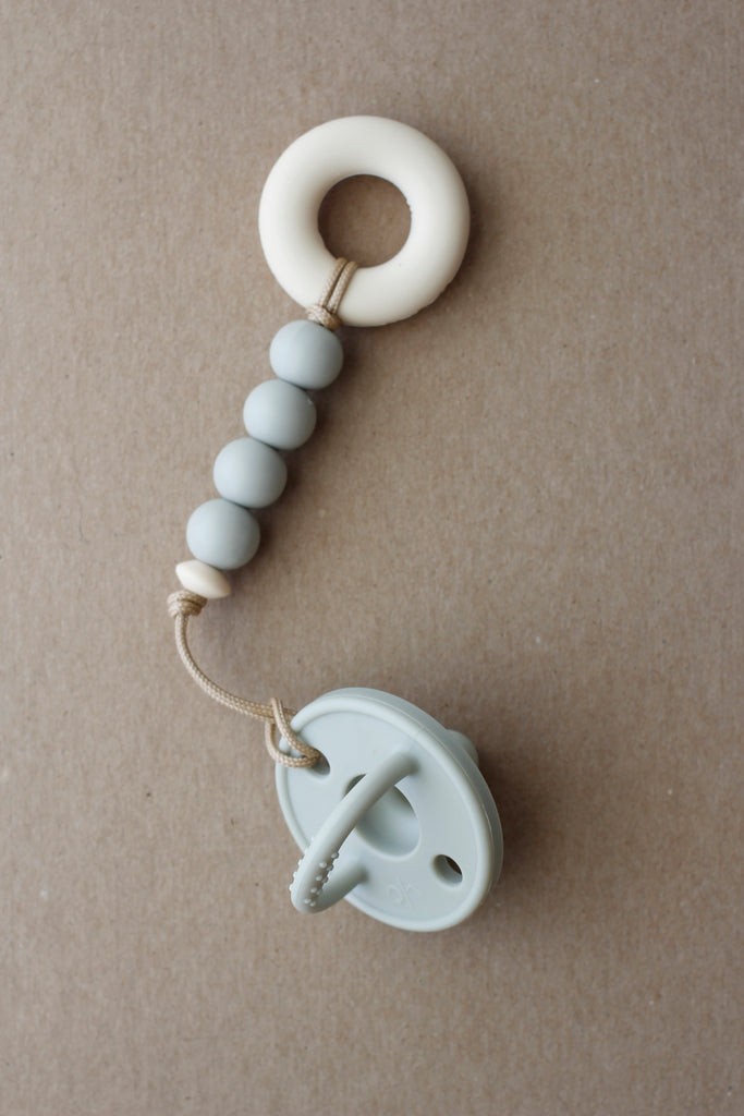 Binky Holder - Multi Coral – littleCHEW