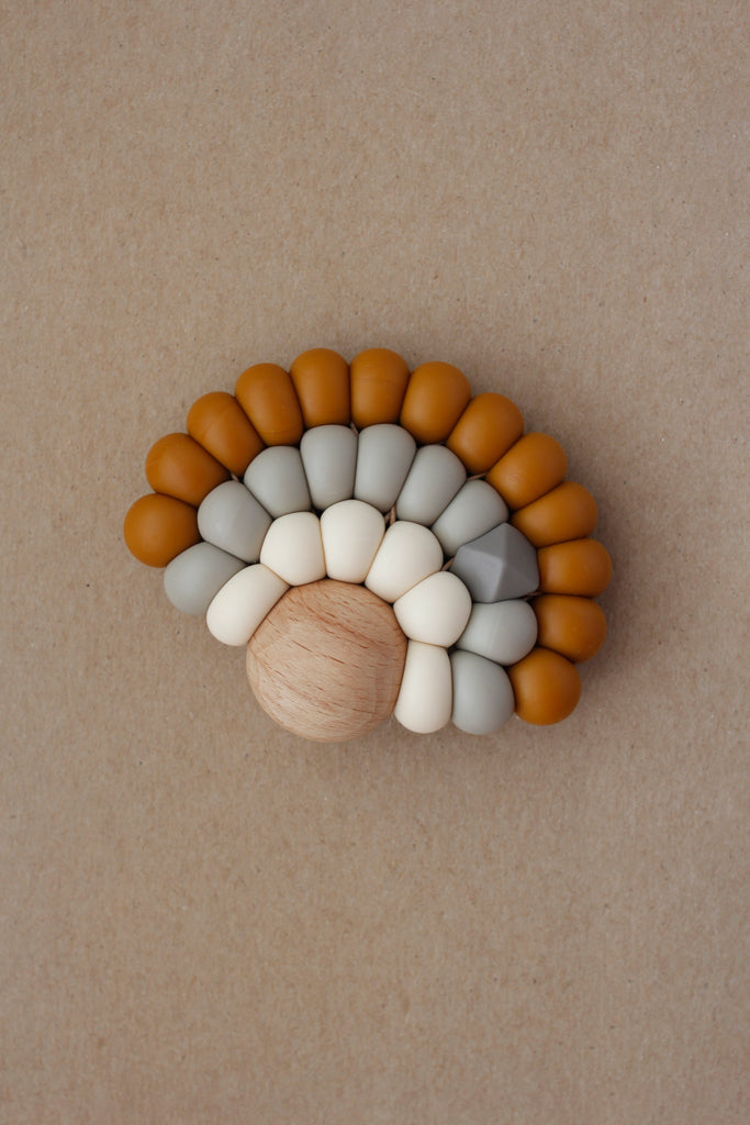 Rainbow Teether - Rust – littleCHEW